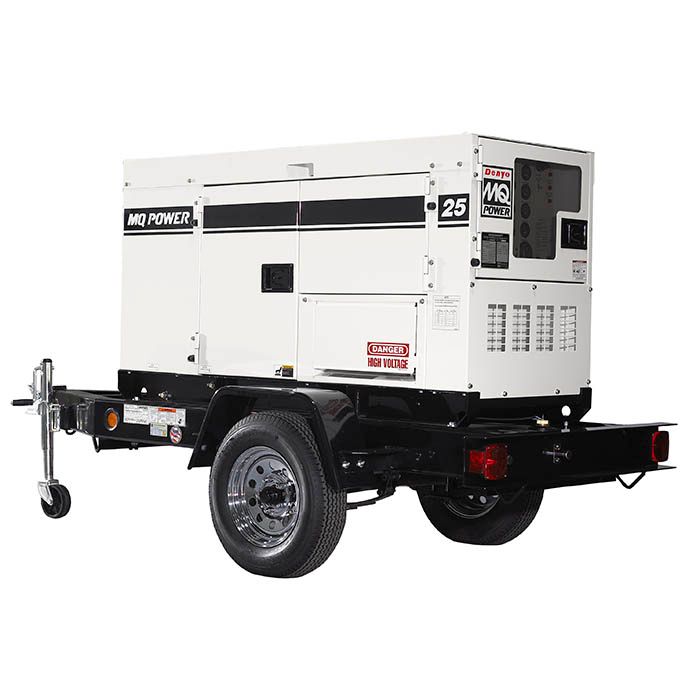 Génératrice Diesel - 25 000 watts - Multiquip • Location Lauzon Amos Inc.